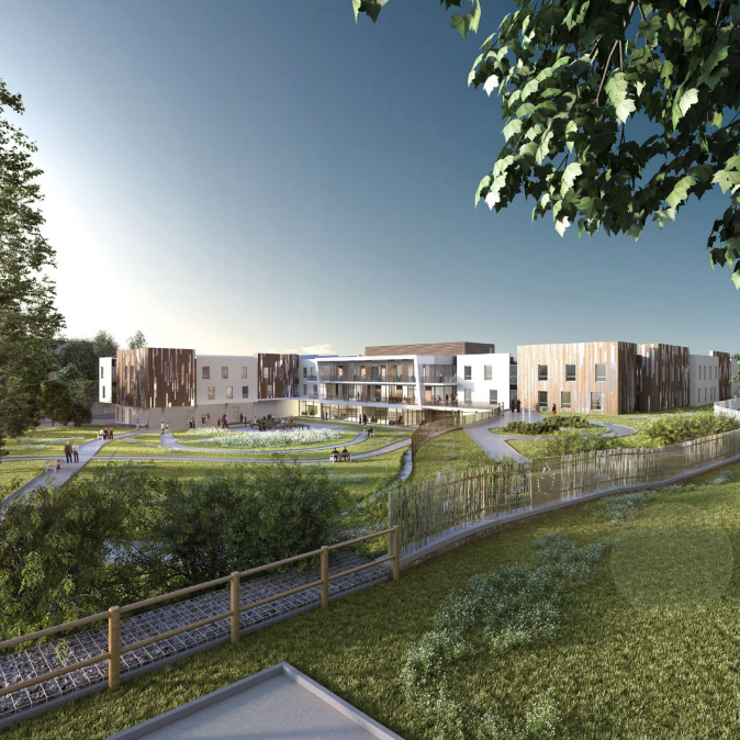 Un chantier de 21 M€ s'ouvre pour le regroupement de l'Ehpad et l'USLD ...
